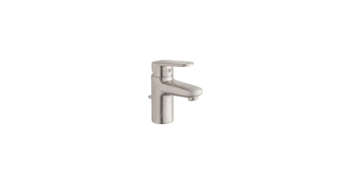 Grohe 33170EN2 Europlus Single Hole Bathroom Faucet with SilkMove ...