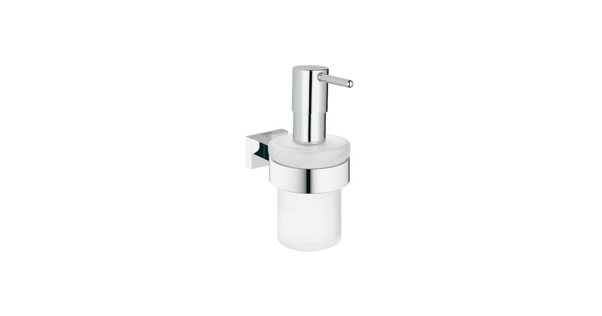 Grohe 40394000 Essentials Cube Soap Dispenser Only Wall Mount Sold ...