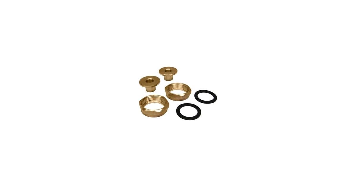 Grundfos 529913 1/2" Bronze Half Sweat Union Set for Grundfos Pump ...
