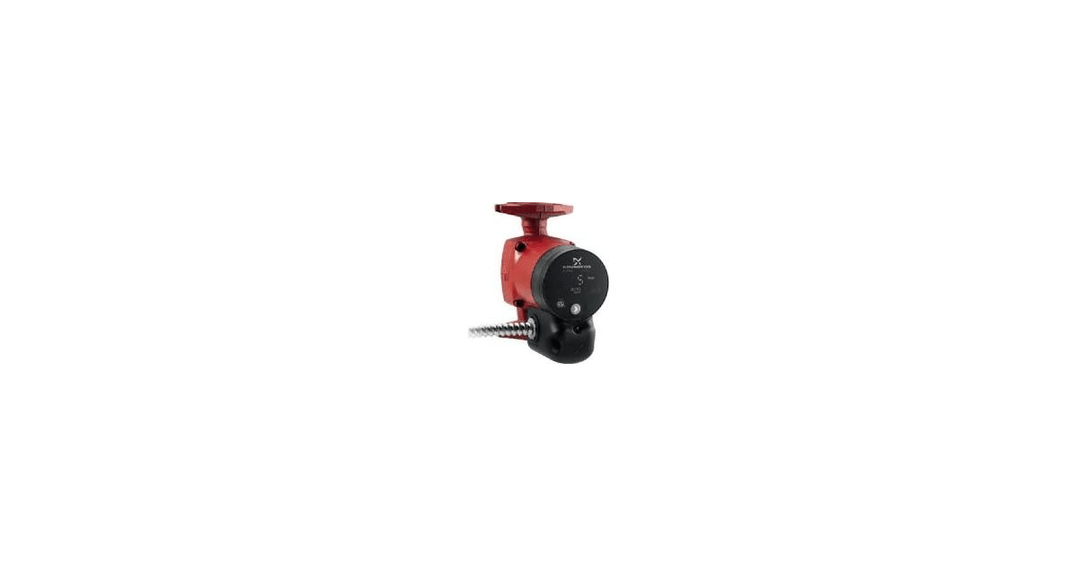 Grundfos 59896877 Cast Iron Circulator Pump with Conduit Terminal Box ...