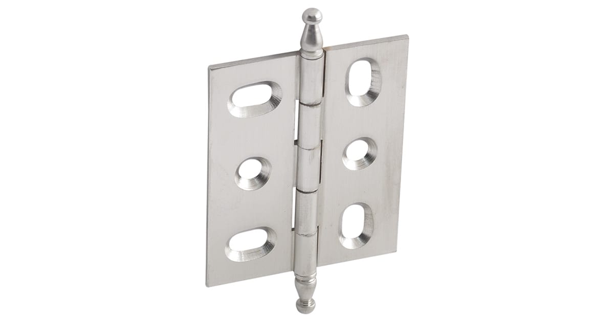 Hafele 354.17.600 Elite Full Inset Butt Cabinet Door Hinge with Two Way ...