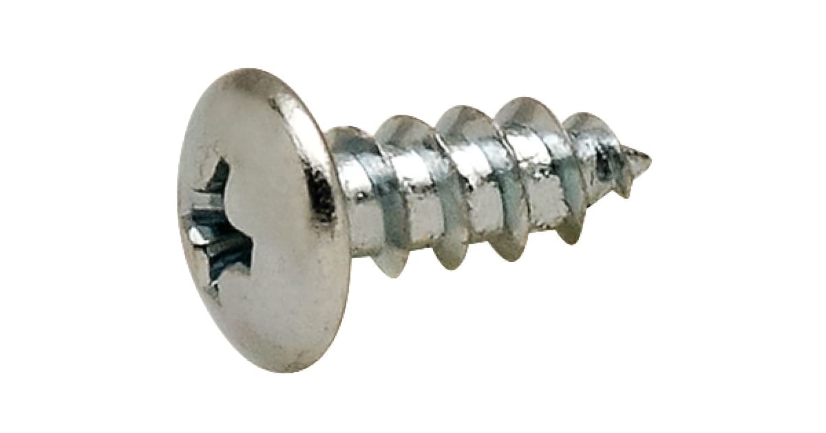 Hafele 013.09.900 #2 Phillips Drive Pan Head Screw, 8 x 7/16 - Pack of ...