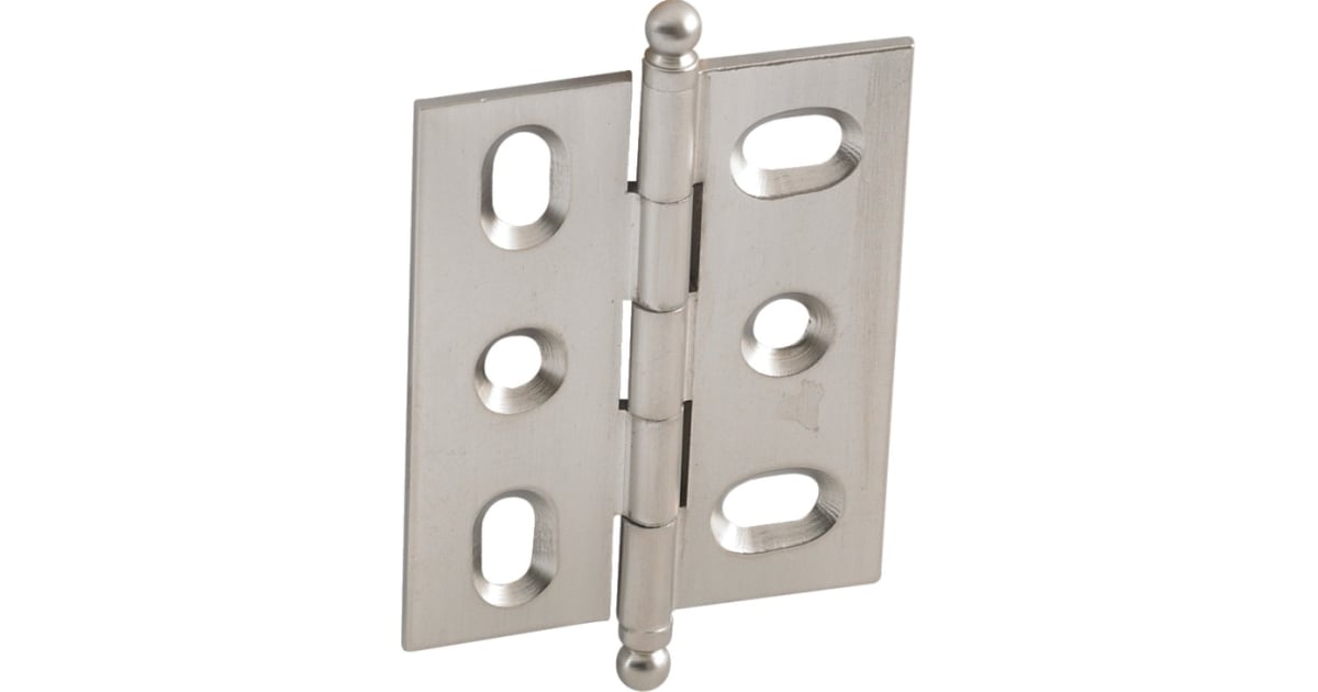 Hafele 354.17.610 Elite Full Inset Mortised Butt Cabinet Door Hinge ...