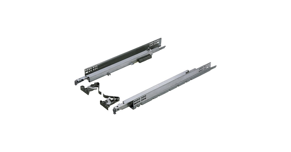 Hafele 433.17.753 Salice 21 Inch Full Extension Concealed Undermount ...