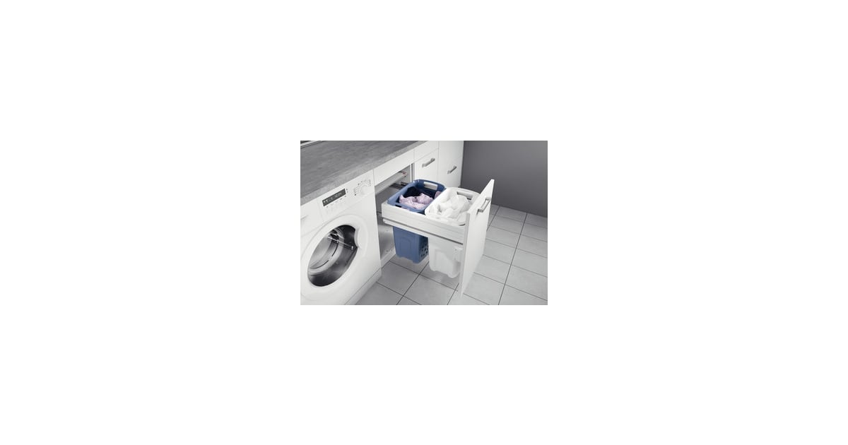 Hafele 502.72.701 Hailo 45 Short with Full Extension Laundry Hamper ...