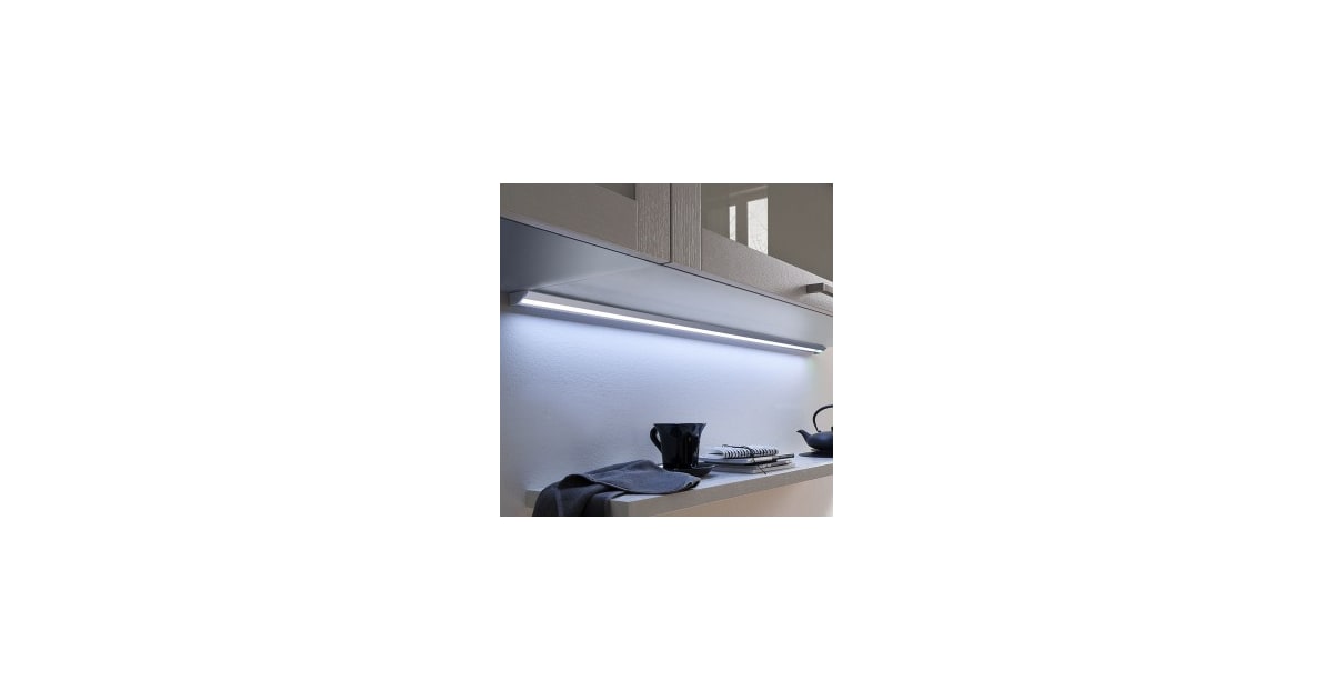 Hafele 833.61.135 LED Under Cabinet Light Bar with Touch Dimmer ...