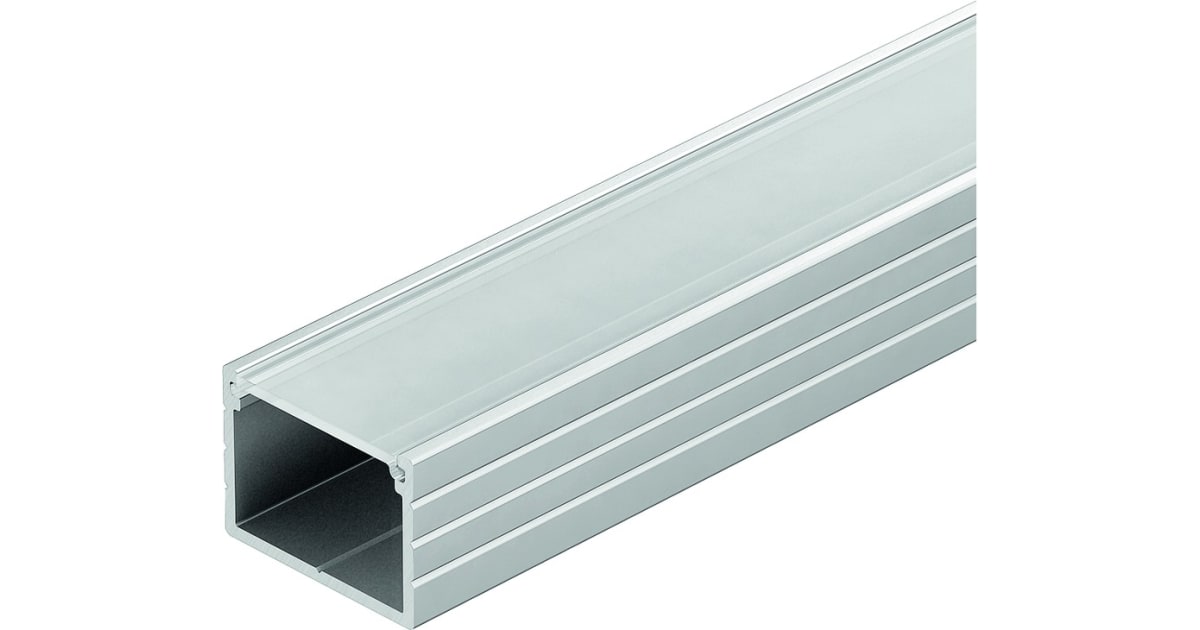 Hafele 833.72.861 LOOX LED Under Cabinet Aluminum Profile | Build.com
