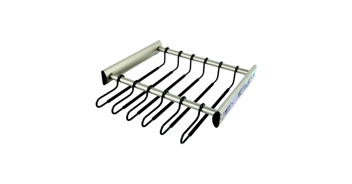Hafele 805.58.631 18 Inch 12 Hanger Pull-out Pants Rack from the ...