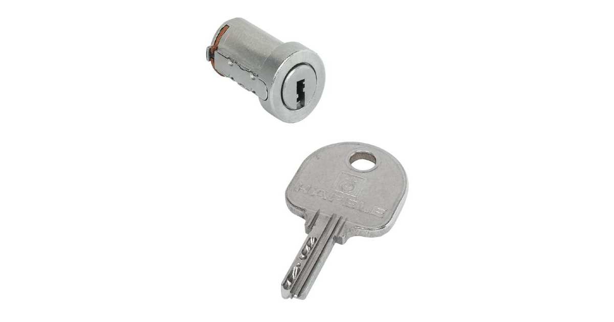 Hafele 210.45.602 STW Pin-Tumbler Cylinder Removable Core - Keyed Alike ...