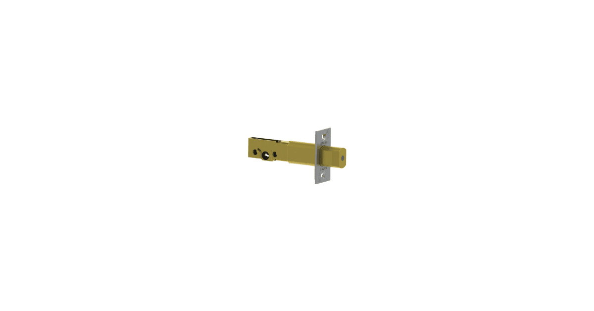 Hager 3920-100 2-3/4" Backset Deadbolt Latch with 1" Throw from the ...