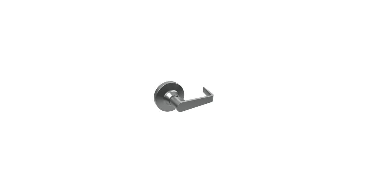 Hager 47KD-ALM Grade 2 Key In Lever Trim from the 4700 Collection ...
