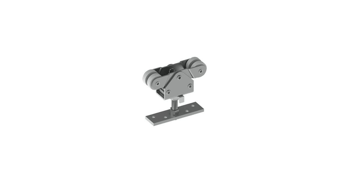 Hager 9105 4 Wheel Self-Aligning Hanger for 9101 Track (Single Hanger ...