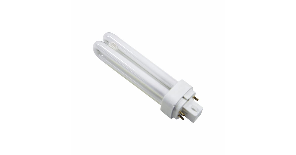 Halo PLC26W Single 26 Watt White 4-Pin Compact Fluorescent Bulb | Build.com