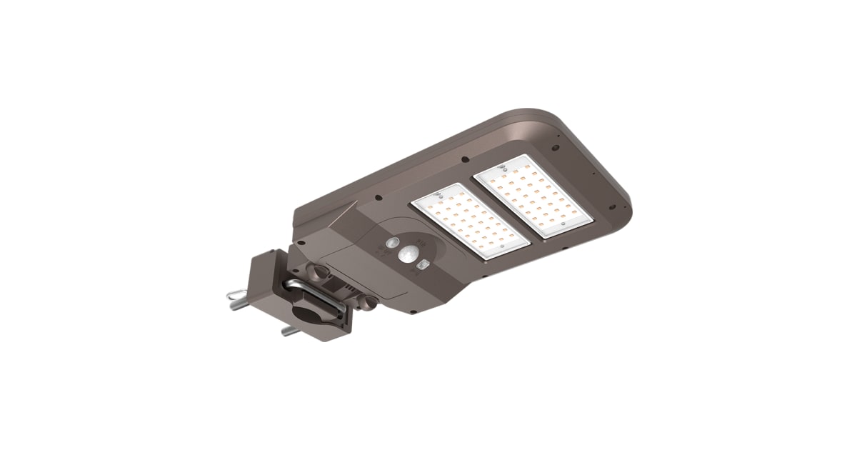 Halo SLST105MB Solar Powered 9" Wide 1000 Lumen 5000K LED Adjustable ...