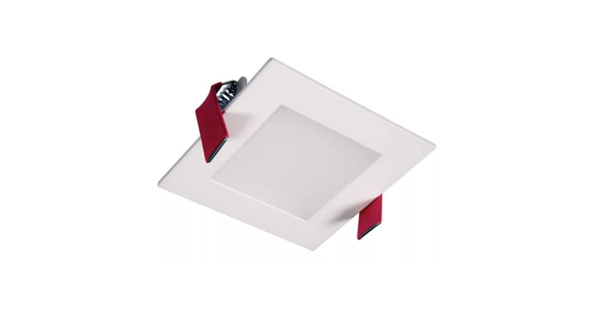 Halo HLB3S059FS1EMWR 3" LED Square Lens Canless Recessed Light ...
