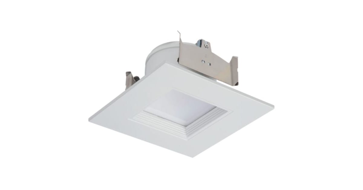 Halo RSQ4089FS1EMWWB 4" All Purpose Square LED Module - Selectable ...