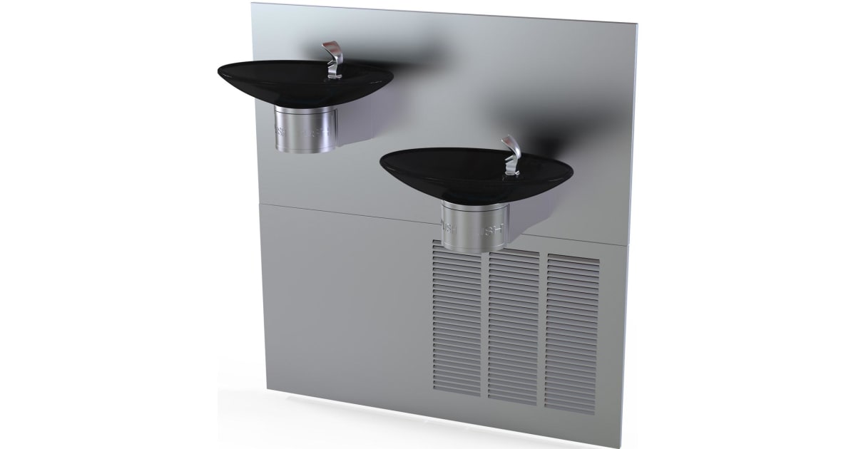 Halsey Taylor 8634084864 OVL-II 8 GPH Wall Mounted ADA Indoor Rated Bi ...