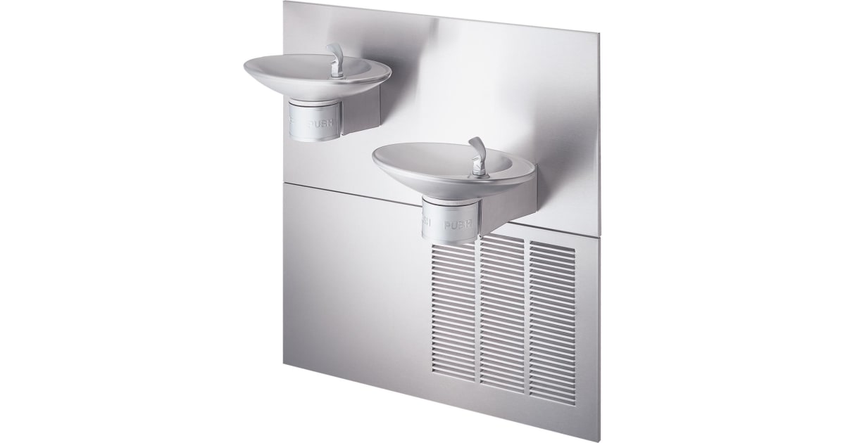 Halsey Taylor 8634084883 OVL-II 8 GPH Wall Mounted ADA Indoor Rated Bi ...