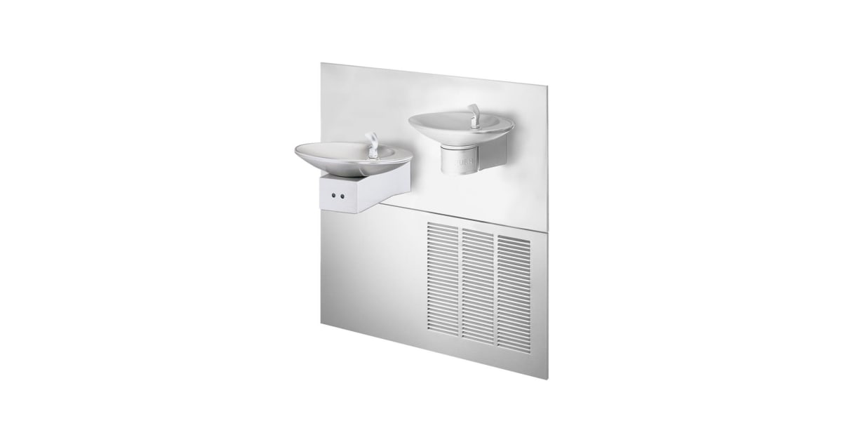 Halsey Taylor 8634088483 OVL-II 8 GPH Reverse Wall Mounted ADA Indoor ...
