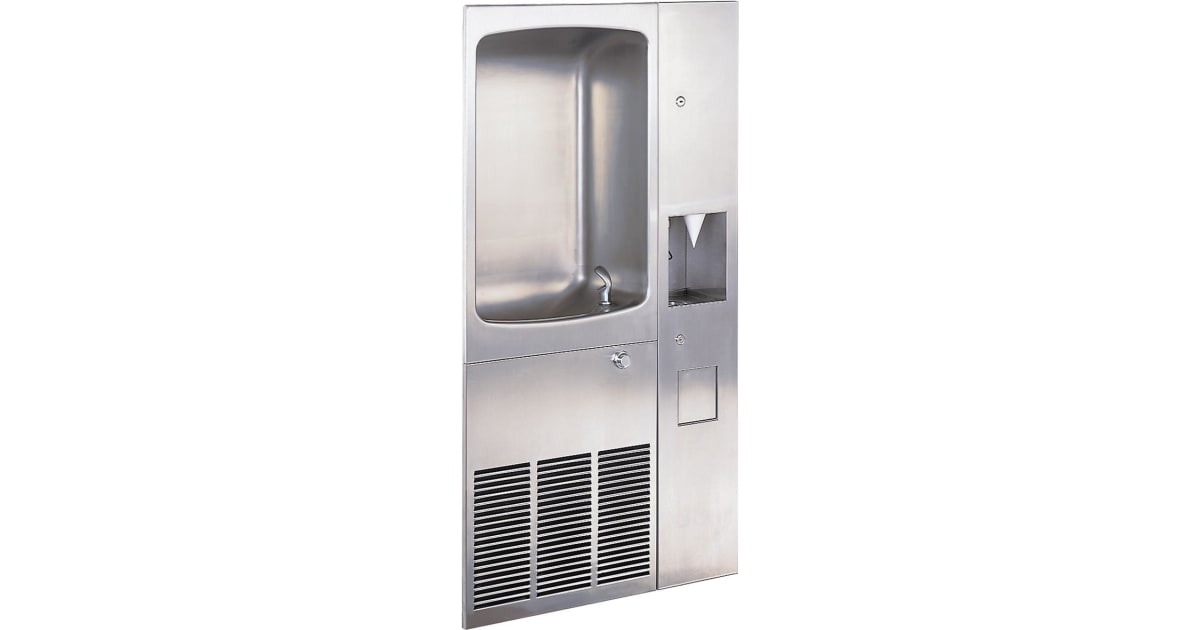 Halsey Taylor 8642086683 Wall Mounted 8 (GPH) Indoor Rated Water Cooler ...
