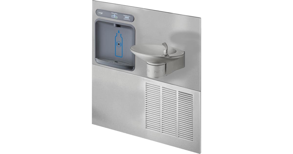 Halsey Taylor HTHB-OVL-RF OVL-II Wall Mounted 8 (GPH) ADA Indoor Rated ...