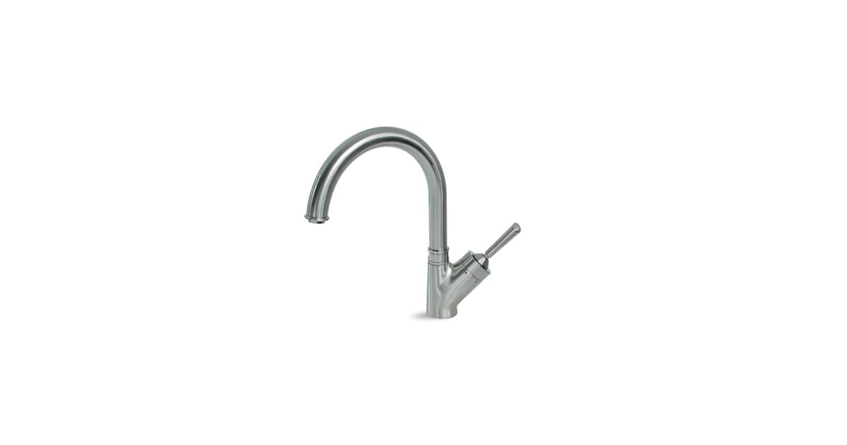Hamat 3-3358ST Single Handle Kitchen Faucet from the Olympus Series ...