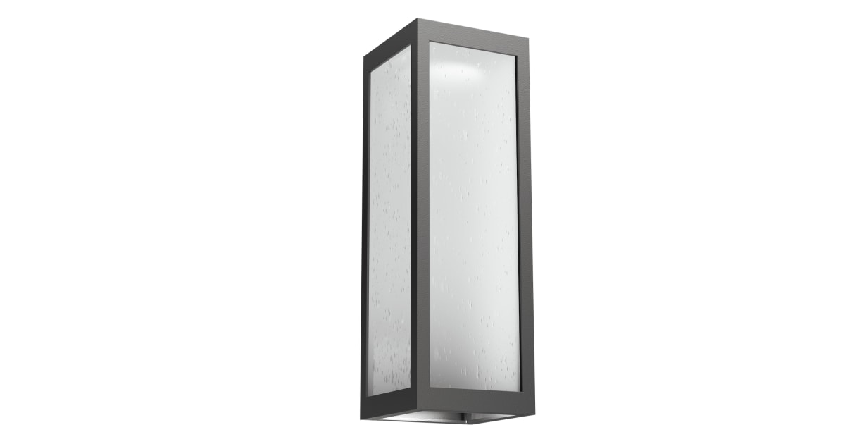 Hammerton Studio ODB0027-12 Single Box 18" Tall LED Outdoor Wall Sconce ...