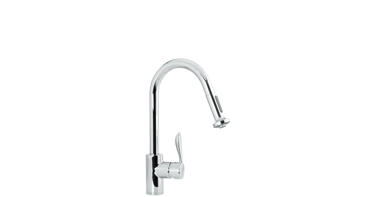 Hansgrohe 06672000 Single Handle Pullout Kitchen Faucet from the ...