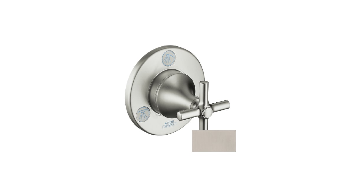 Hansgrohe 37933821 Axor Terrano Diverter Valve Trim Only 5 Port with ...