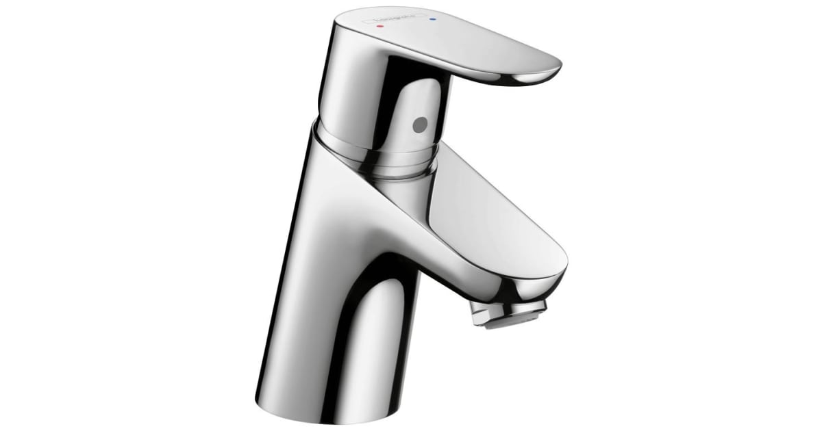 Hansgrohe 04510000 Focus 1.2 GPM Single Hole Bathroom Faucet with ...