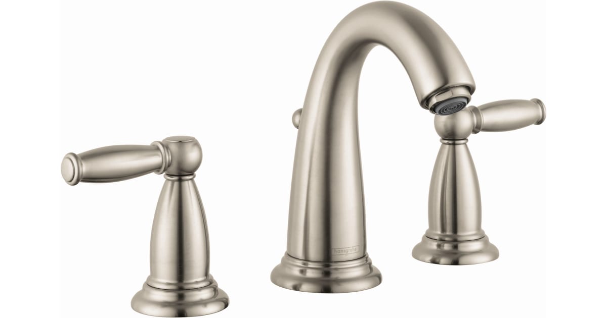 Hansgrohe 06117820 Swing C 1.2 GPM Widespread Bathroom Faucet with ...