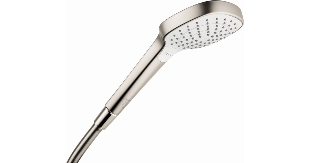 Hansgrohe 26813821 Croma Select E 2.5 GPM Single Function Handshower ...