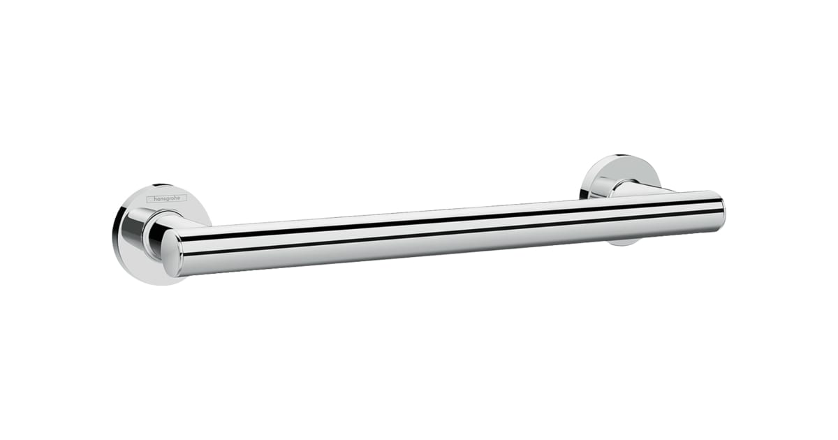 Hansgrohe 41713000 Logis Universal 12" Towel Bar | Ferguson Home