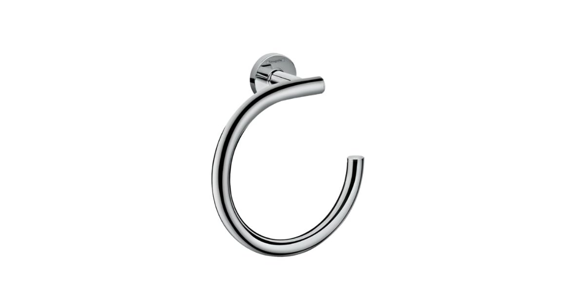 Hansgrohe 41724000 iBox Logis Universal Towel Ring | Ferguson Home