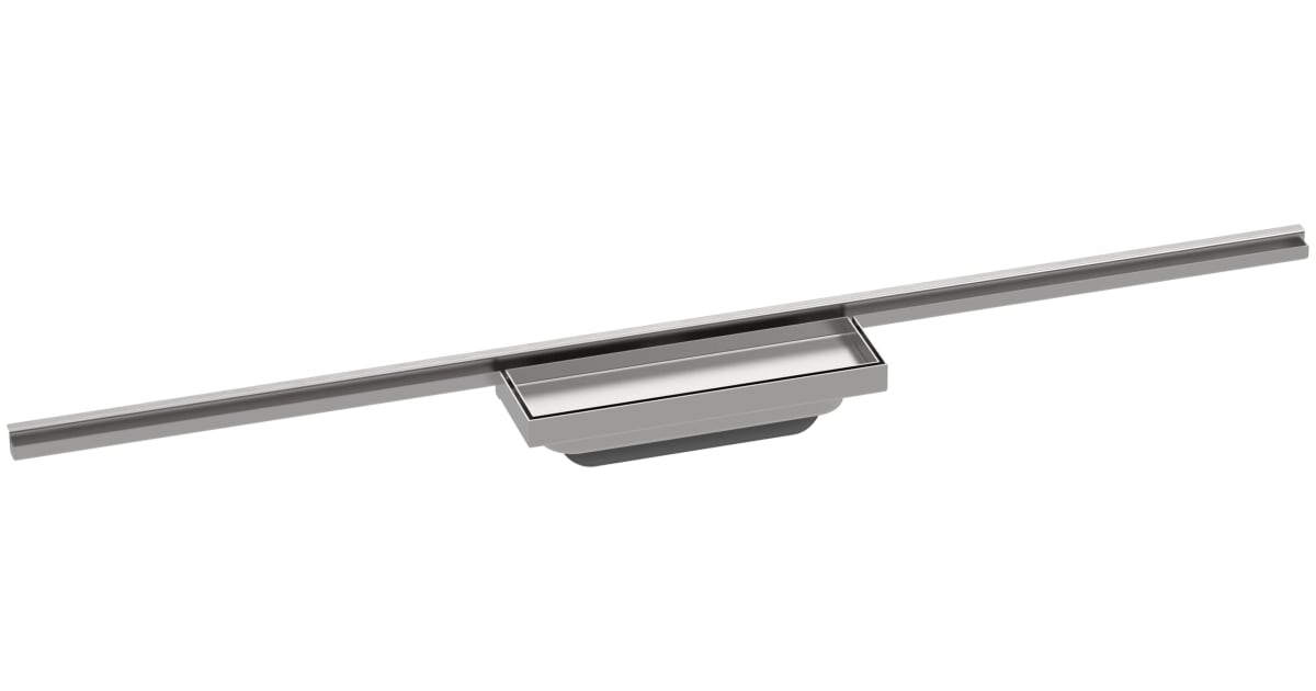 Hansgrohe 56221001 RainDrain Minimalistic 35 1/4" Trim and Installation ...