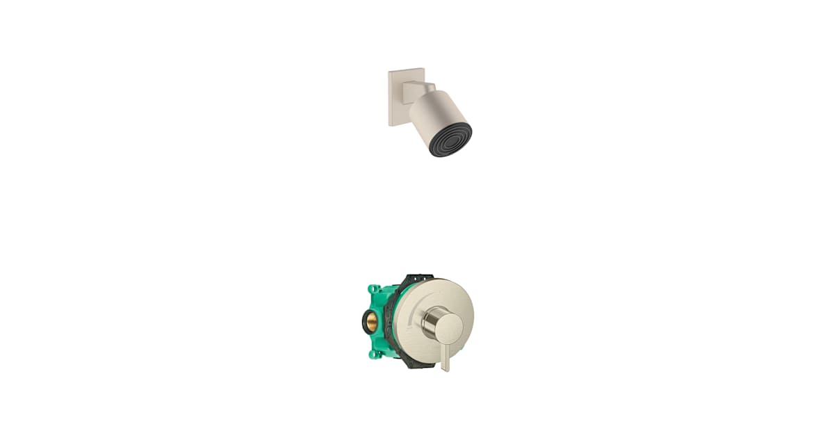 Hansgrohe HG-PULSIFYS-PB-BN-2.5 Pulsify Shower Only Trim Package with 2 ...