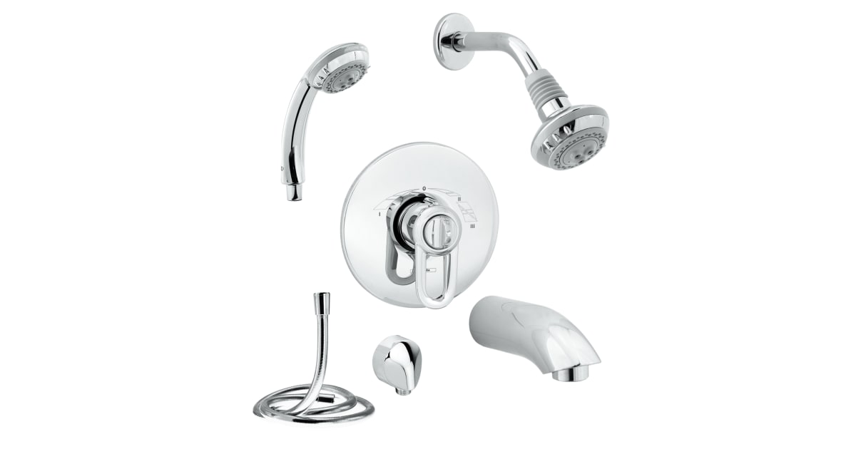 Hansgrohe Faucet Tub and Shower Single Handle from the Metro series ...