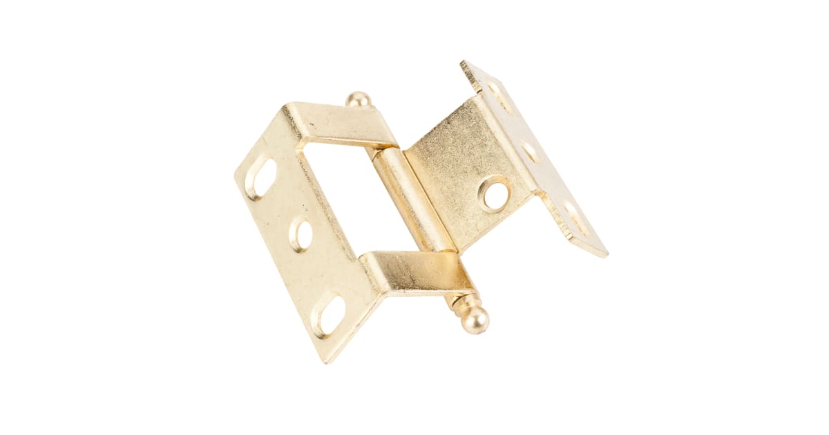 Hardware Resources 9915PB Free Swing Offset Bi-Fold Furniture Hinge ...