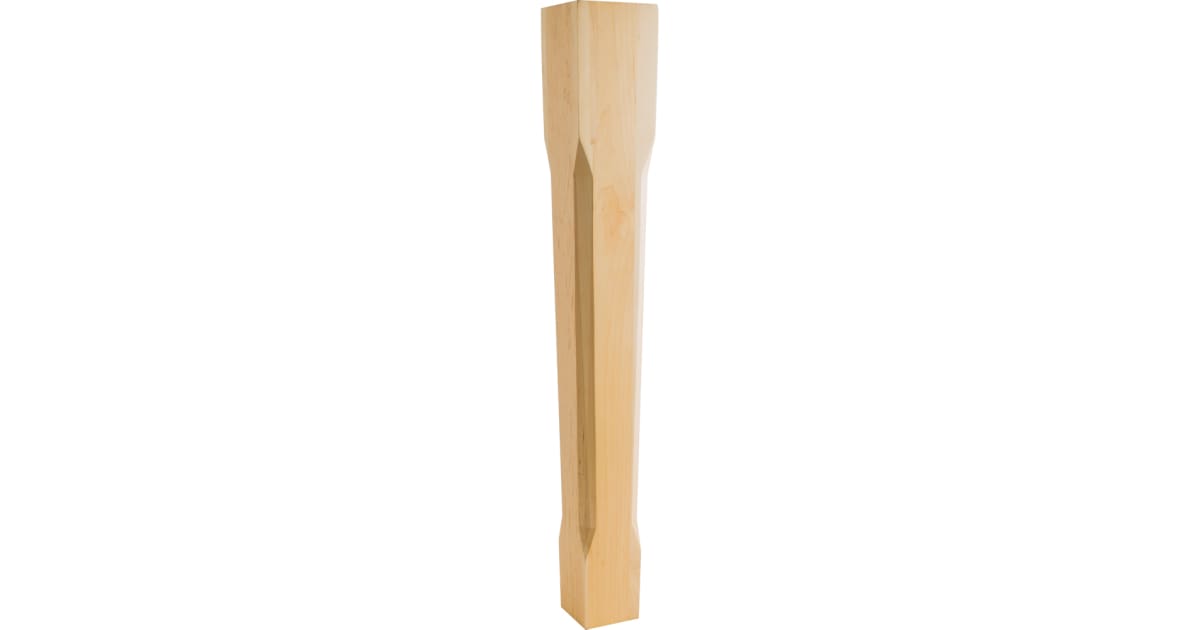 Hardware Resources P72-5-ALD Post with Tapered Chamfer Edge Styling, 35 ...