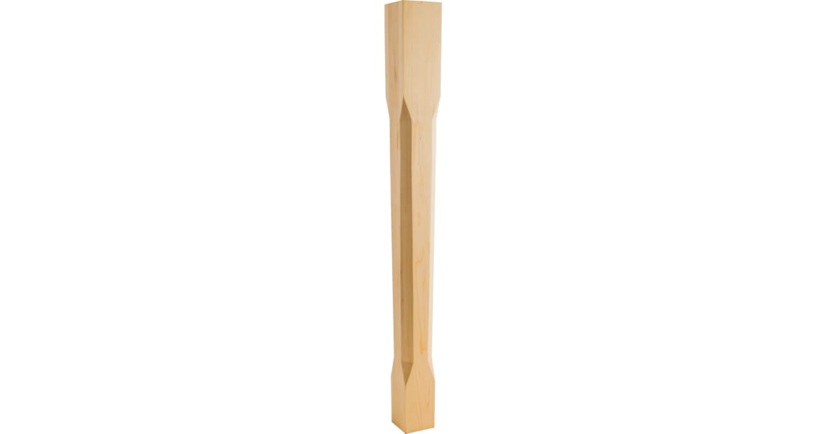 Hardware Resources P72-ALD Post with Tapered Chamfer Edge Styling, 35-1 ...