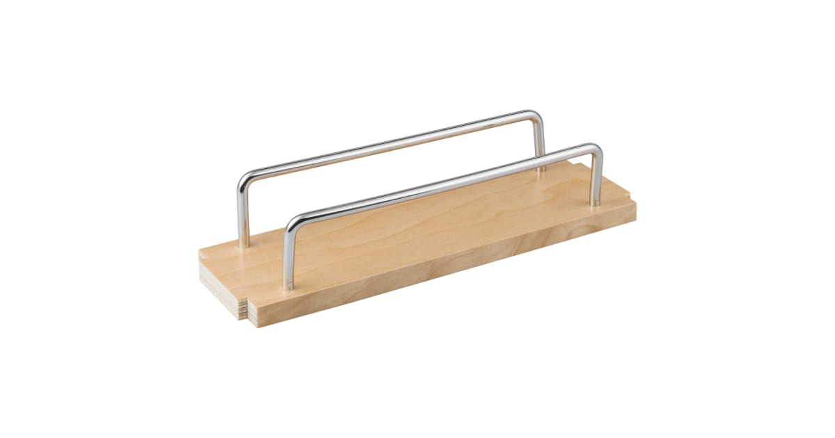 Hardware Resources WFPO6-ES 6 Inch Wide Shelf for Upper Cabinet Filler ...
