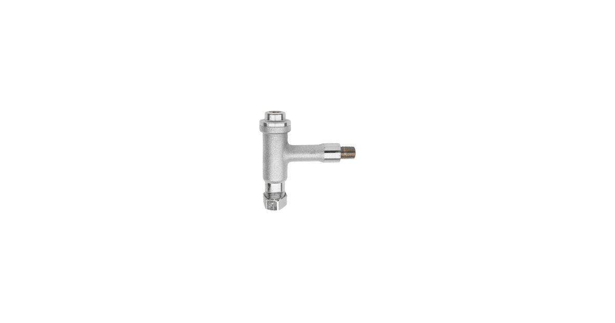Haws Chrome-plated brass in-line 50 x 50 mesh water strainer that ...