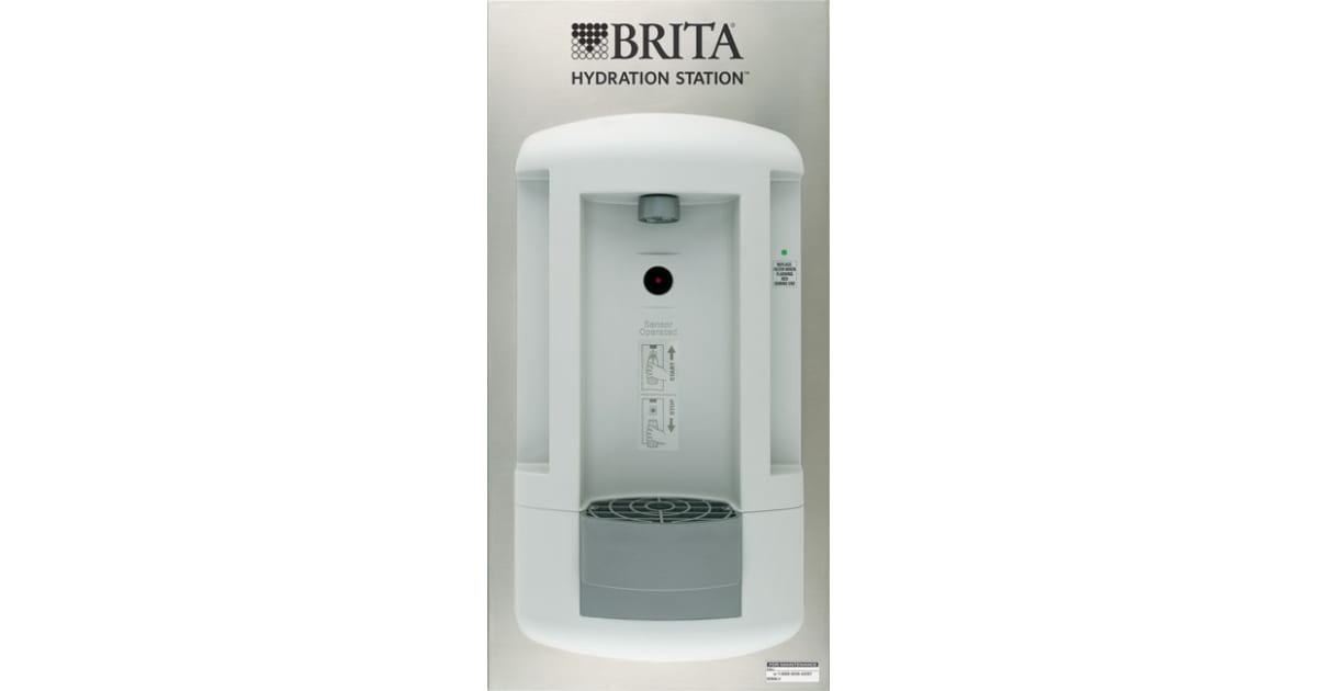 Haws BHS 2000 Brita® Hydration Station™ Recessed-Mount Water Dispenser ...