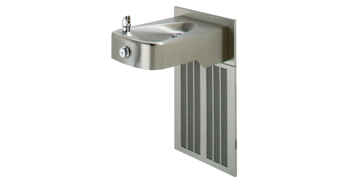 Haws H1107.8 Barrier-free, wall mounted, low-profile, 14 gauge Type 304 ...