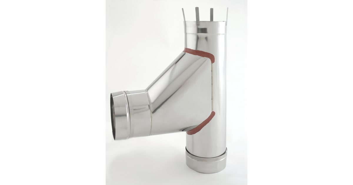 Heat-Fab 7181812GC 18" Saf-T Vent GC 12 Tap Boot Tee | Ferguson Home