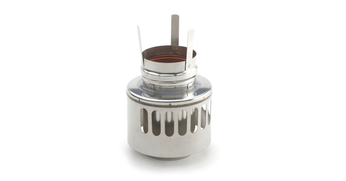 Heat-Fab SC03HT 3" Saf-T Vent SC Horizontal Termination Adapter ...