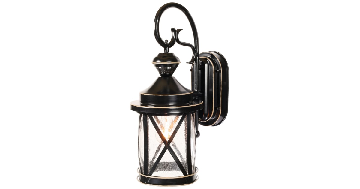 Heath Zenith HZ-4298-SB-G 18" High Single Light Outdoor Wall Sconce ...