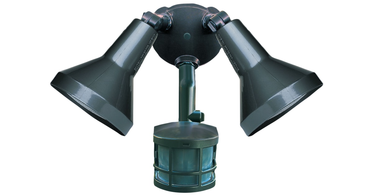 Heath Zenith HD-9250-BZ-C Journeyman 2 Light 270 Degree Motion ...