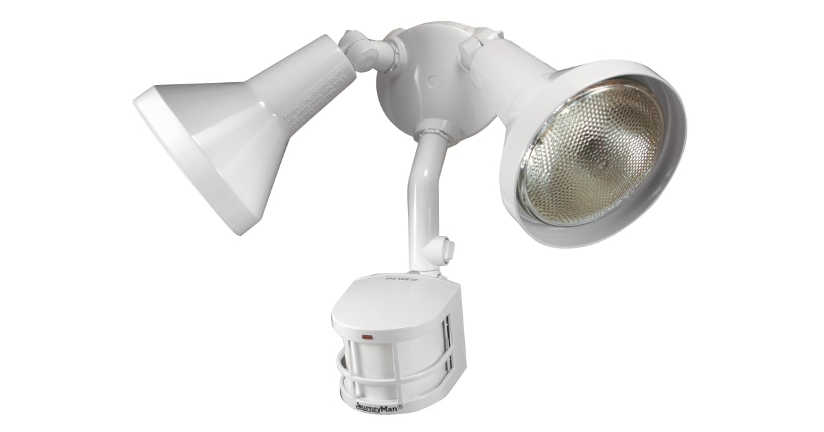 Heath Zenith HD-9250-WH-C Journeyman 2 Light 270 Degree Motion ...