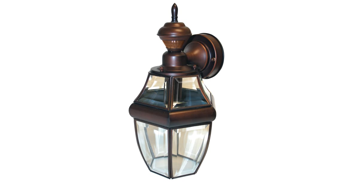 Heath Zenith SL-4166-AC-A 1 Light 150 Degree Motion Activated Six-Sided ... Heath Zenith SL-4166-AC-A 1 Light 150 Degree Motion Activated Six-Sided ...